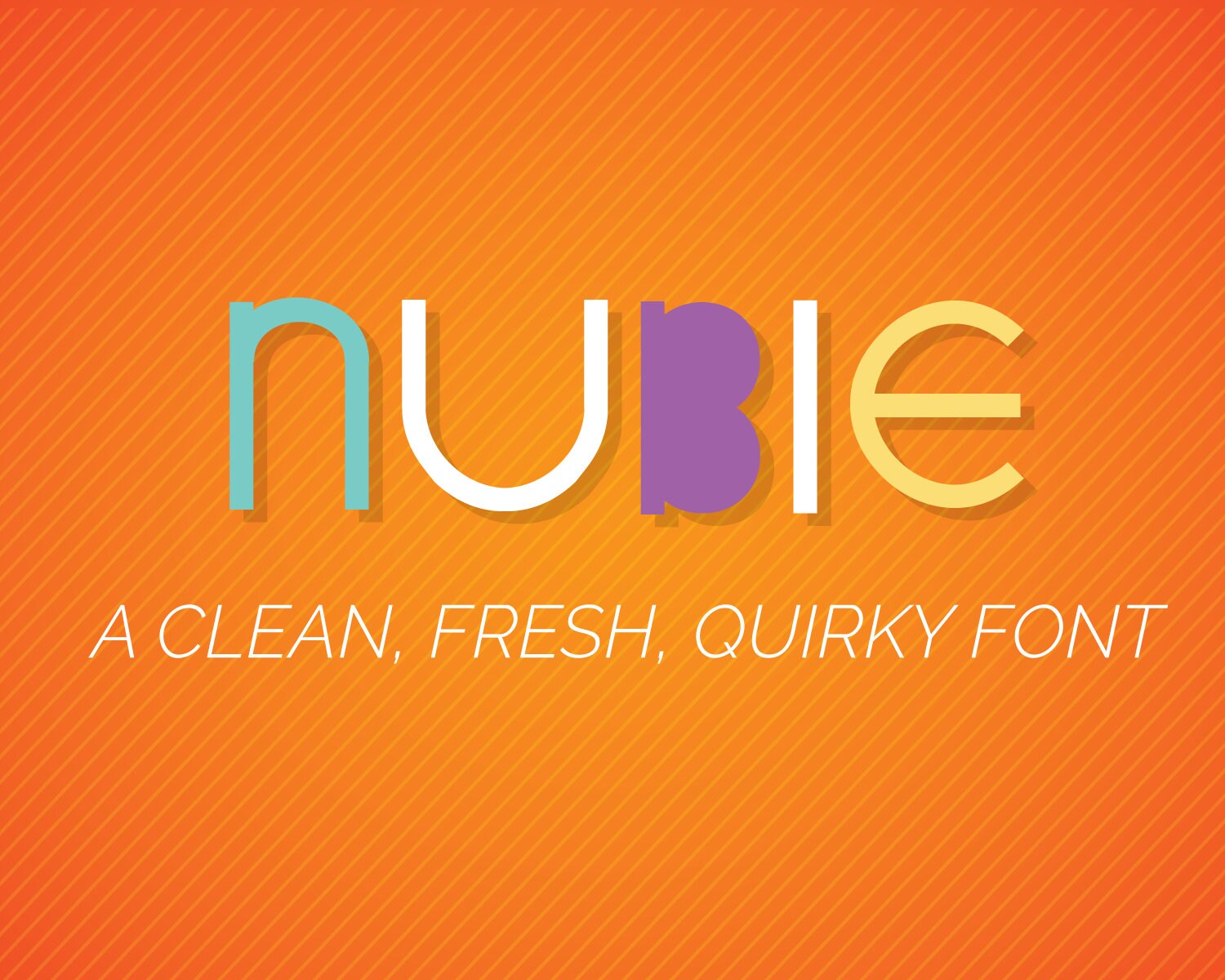 Nubie Font // .otf // .ttf // .woff // .svg - Etsy