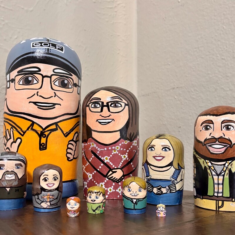 Custom Nesting Doll - Etsy