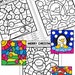 Christmas Winter Multiplication Color by Number - Etsy
