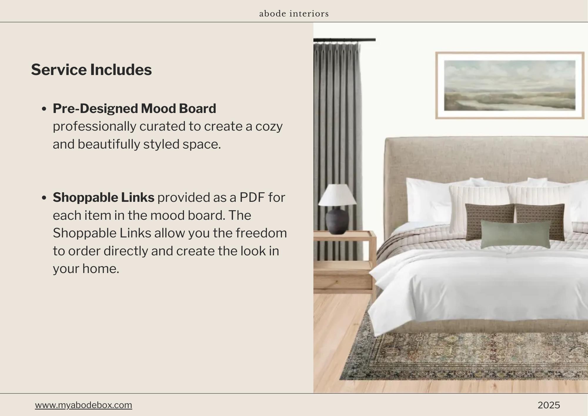 Living Room Design Package | Mood Board & Product Shopping Guide ...