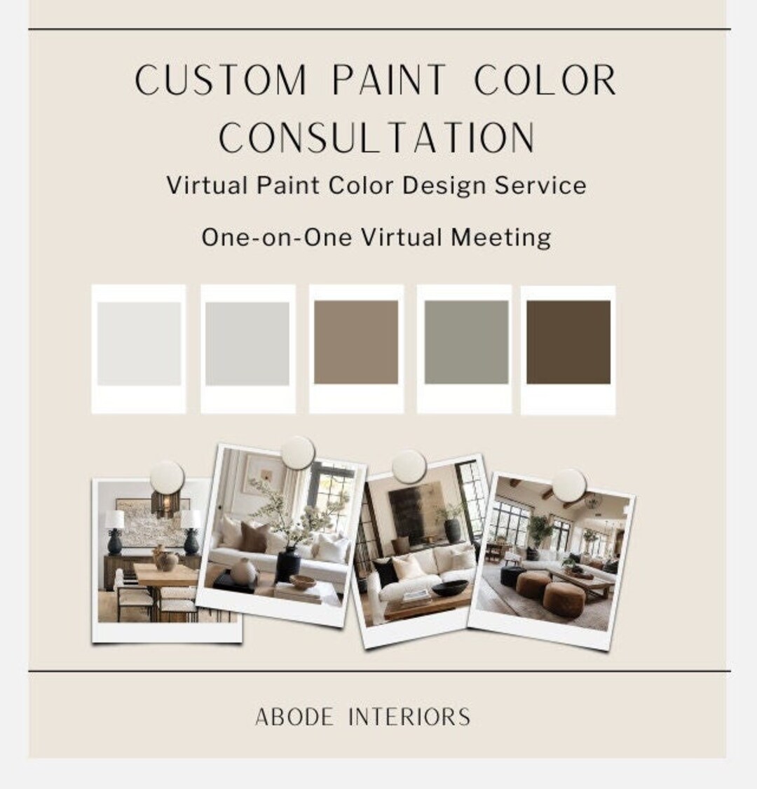 Custom Paint Color Consultation | Interior Paint Color Selection ...