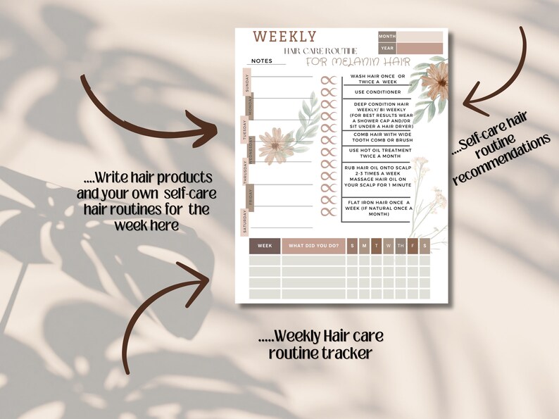 Weekly Routine, Hair Care, Self, Care, Black Hair, Mixed Hair, Routines ...