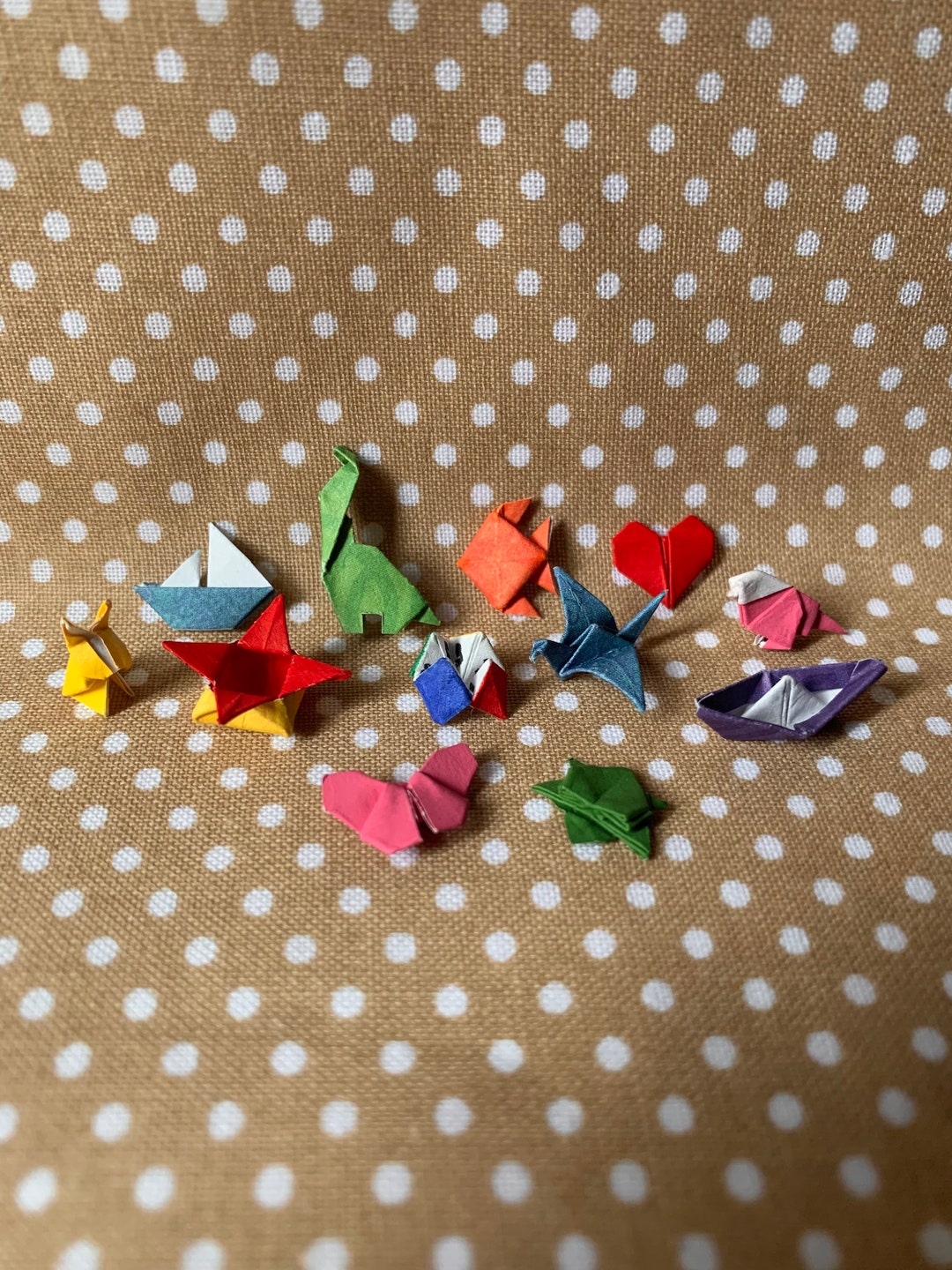 Twelve 1:12 Scale Assorted Miniature Origami - Etsy