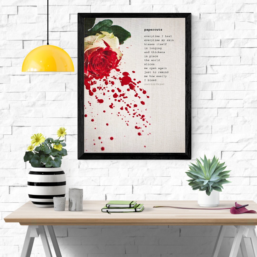 Emotional Healing Poem Print Wall Poster Decor- Ready to Print ...