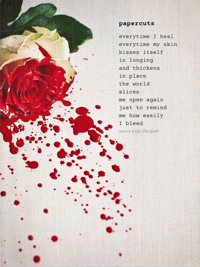 Emotional Healing Poem Print Wall Poster Decor- Ready to Print ...