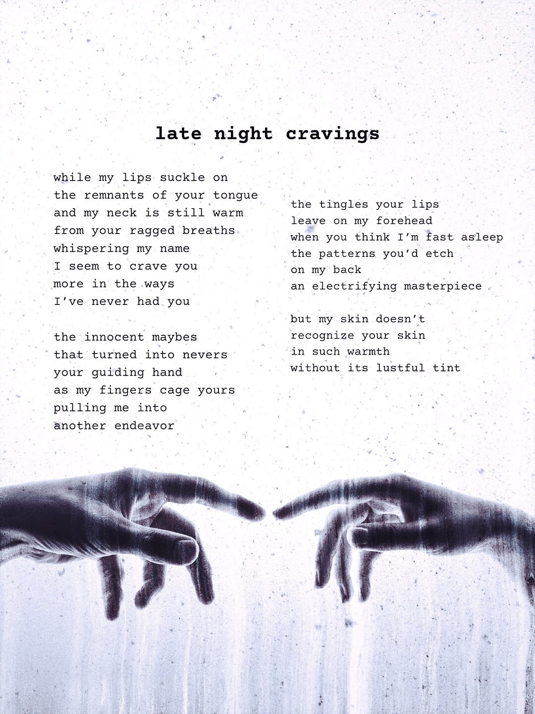 Heartbreak Lover Lust Poem Print Wall Decor 18x24 Inch Ready to Print ...