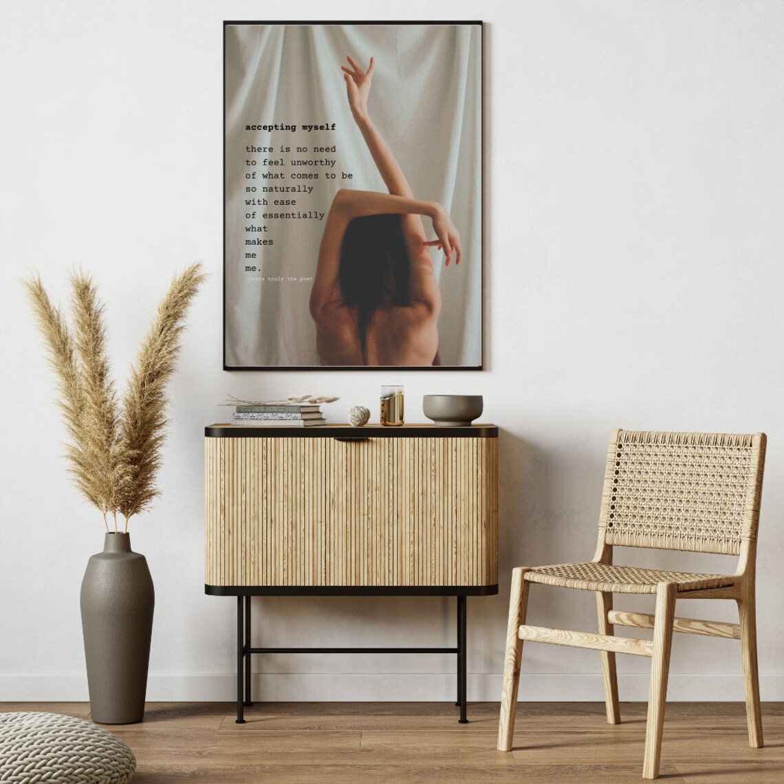 Self Love Body Positivity Poem Print Wall Poster Decor- Ready to Print ...