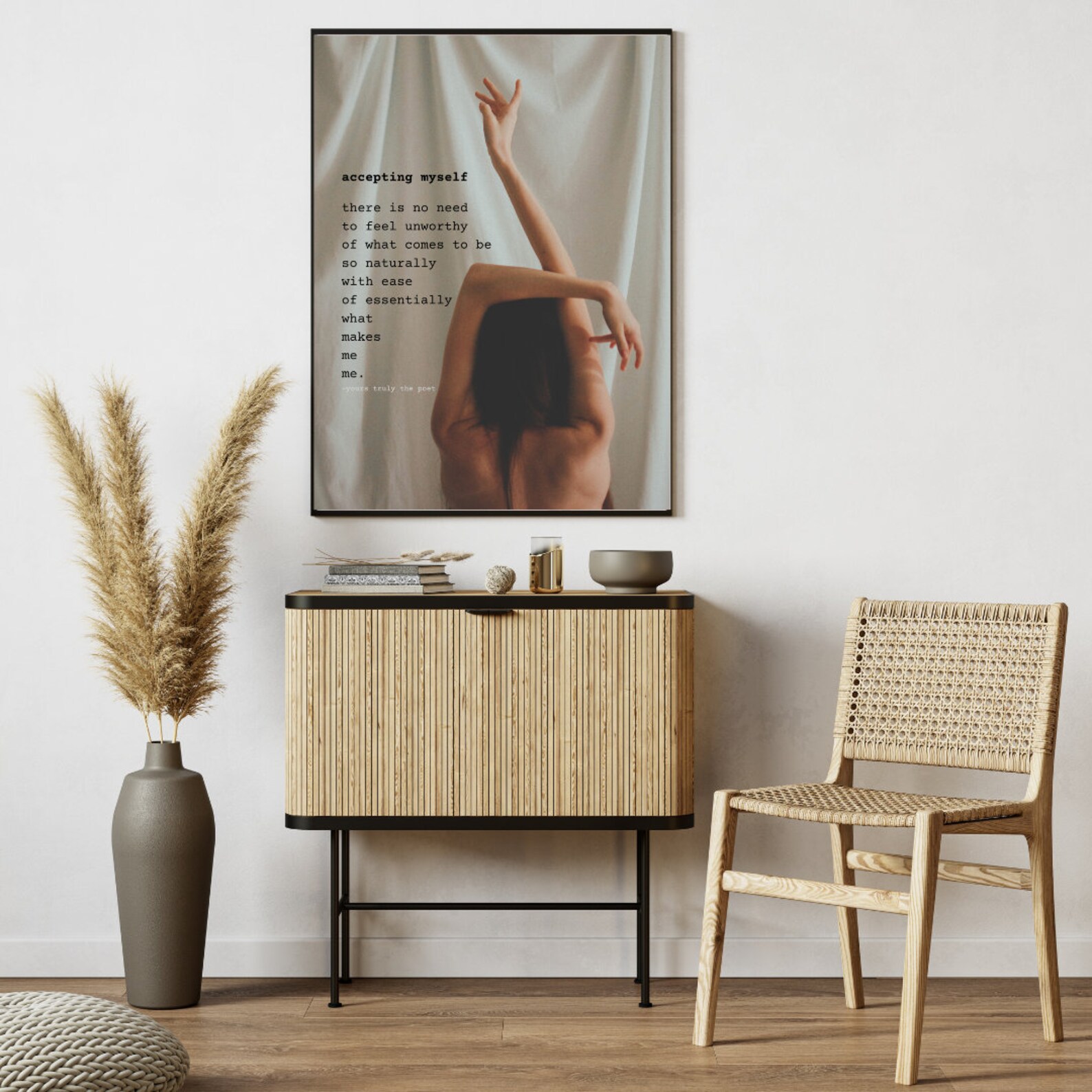 Self Love Body Positivity Poem Print Wall Poster Decor- Ready to Print ...