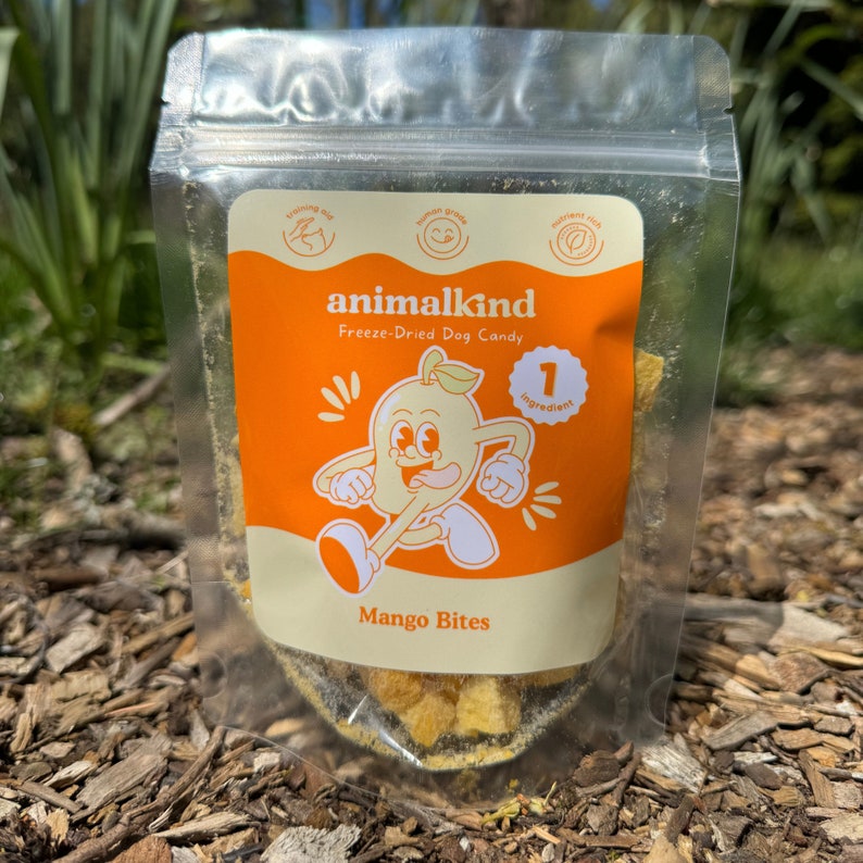 Freeze Dried Candy for Dogs - Mango Slices | 1 Ingredient All-natural ...