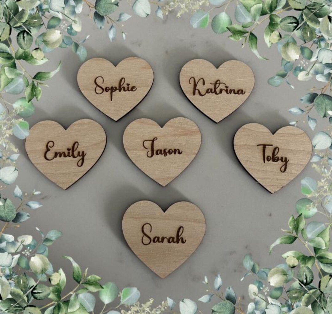 Personalised Wedding Place Names Wedding Table Names Wedding Coasters ...