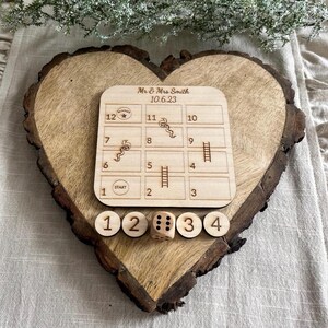 Wedding Favour Games - Tic Tac Toe, Snakes & Ladders, Wordsearch ...