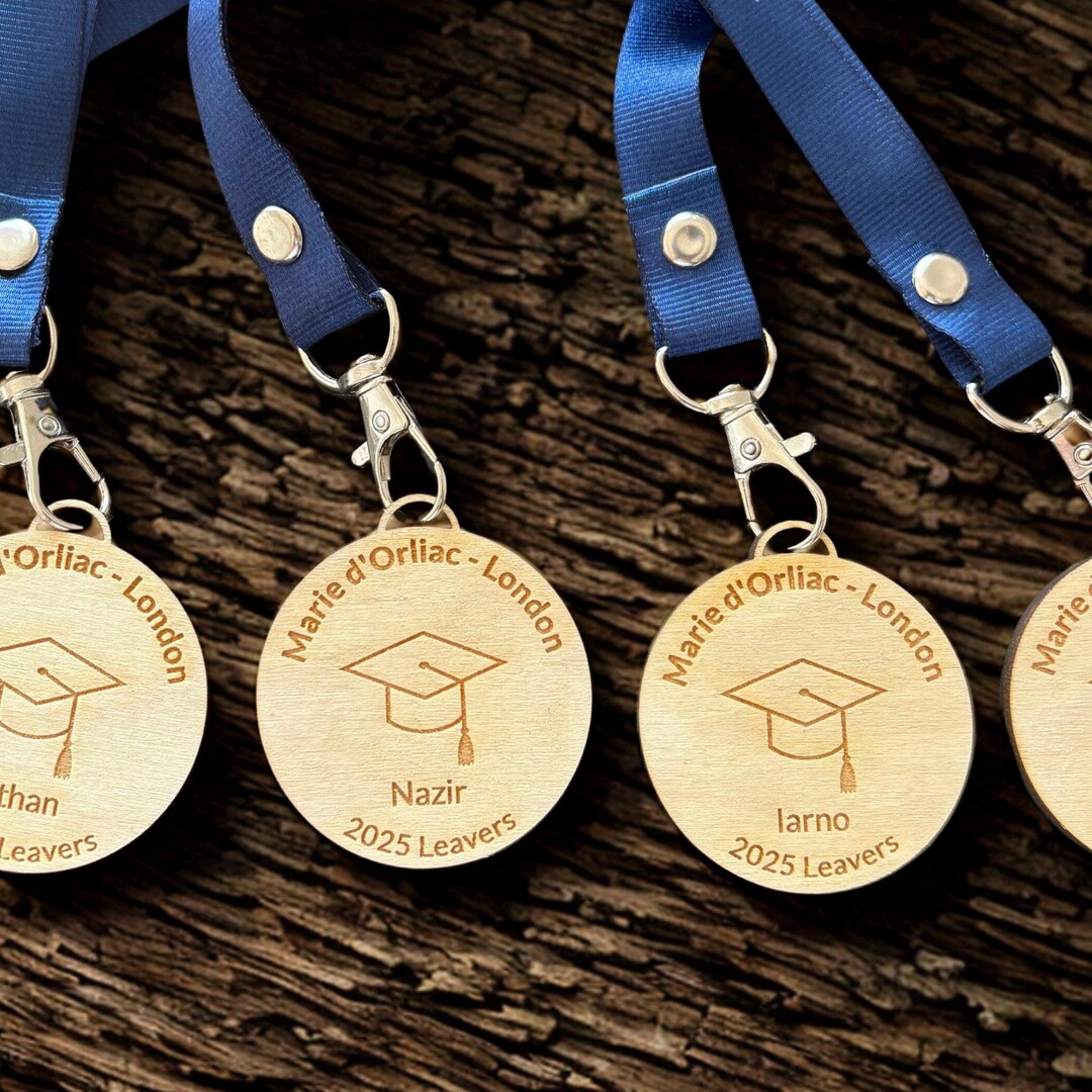 Graduation Medal – School Leavers Keepsake - End of Year Medal ...