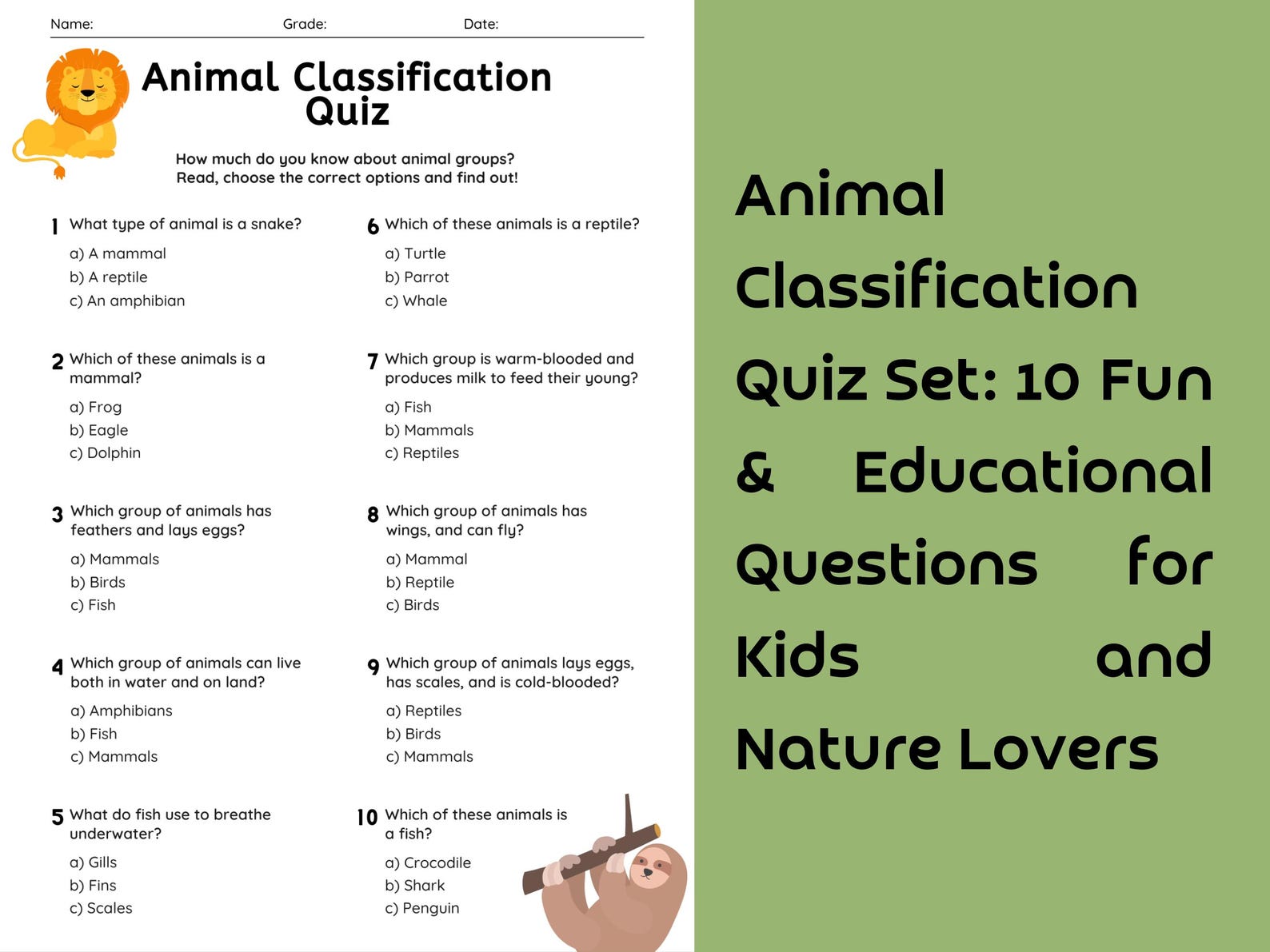 Science Worksheets for Kindergarten, Science Worksheets for Primary and ...
