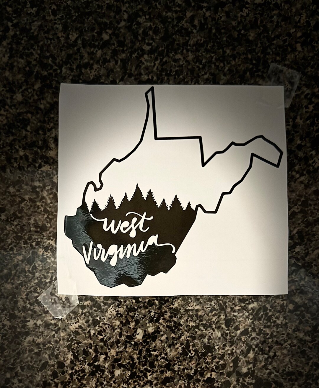 West Virginia Decal - Etsy