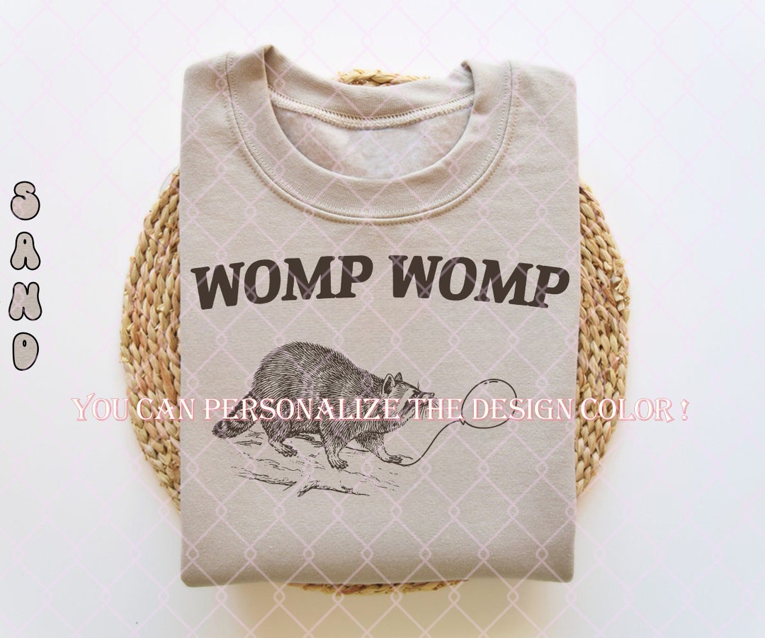 Womp Womp, Cute Animals Minimalist Shirt, Funny Memes, Aesthetic ...