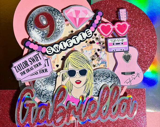 Taylor Swift Cake Topper - Etsy