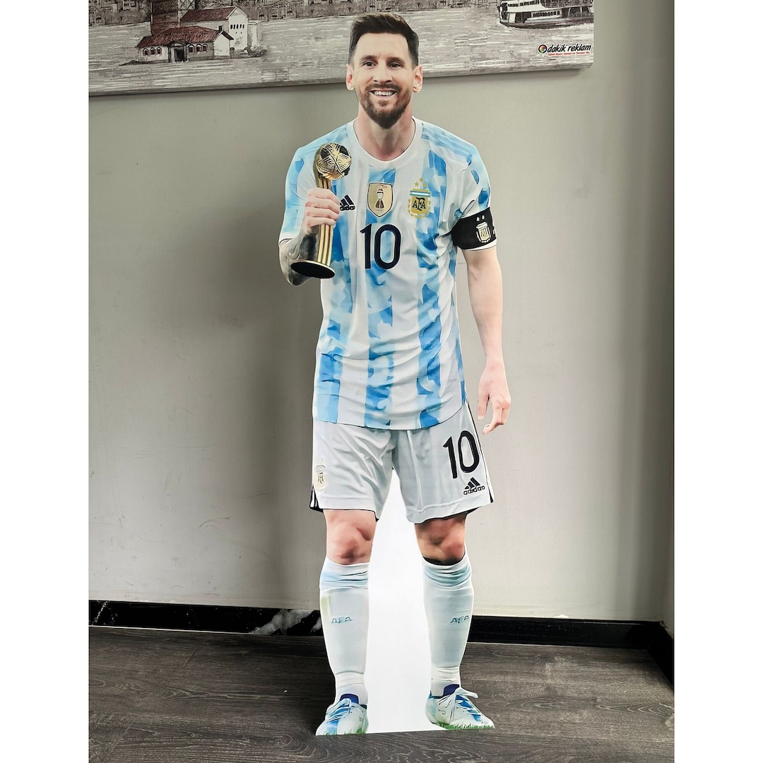 Lionel Messi Cutout Plastic Model, Custom Cutout, Celebrity Cutout ...