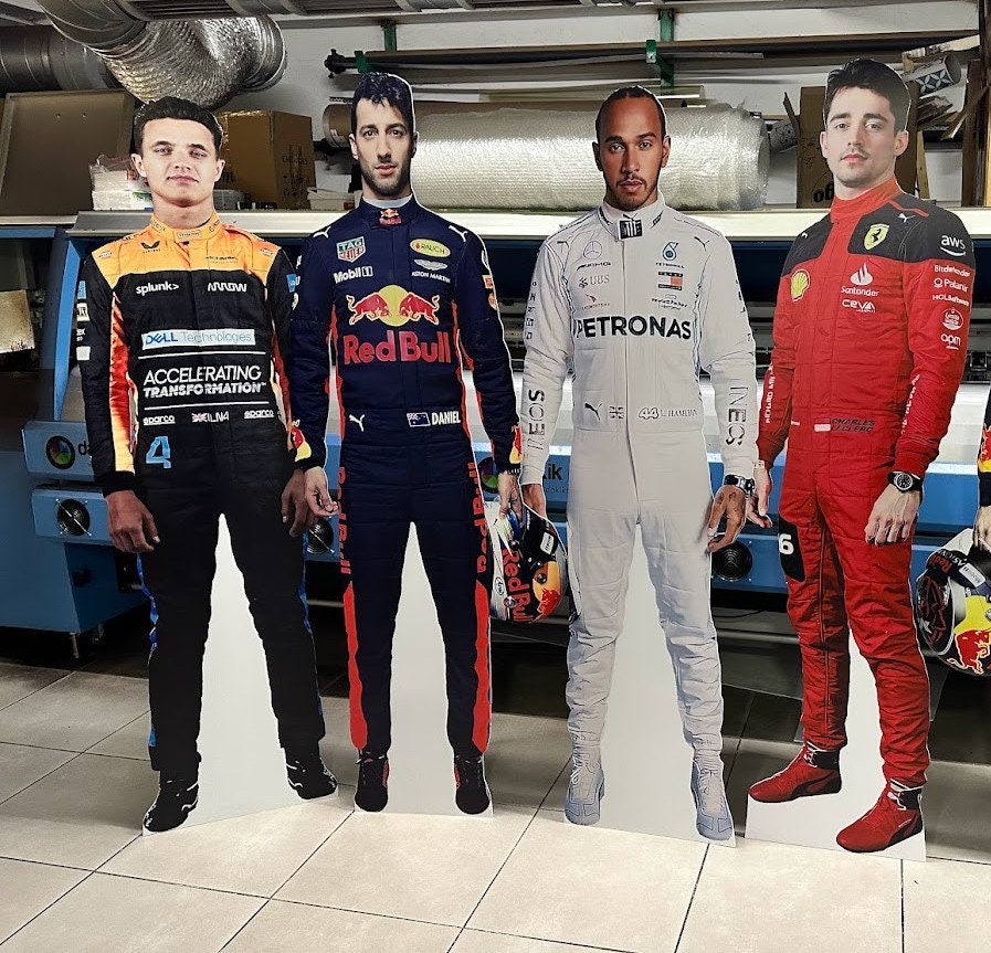 Carlos Sainz Jr. Cutout Plastic Model, Custom Cutout, Carlos Sainz Jr ...