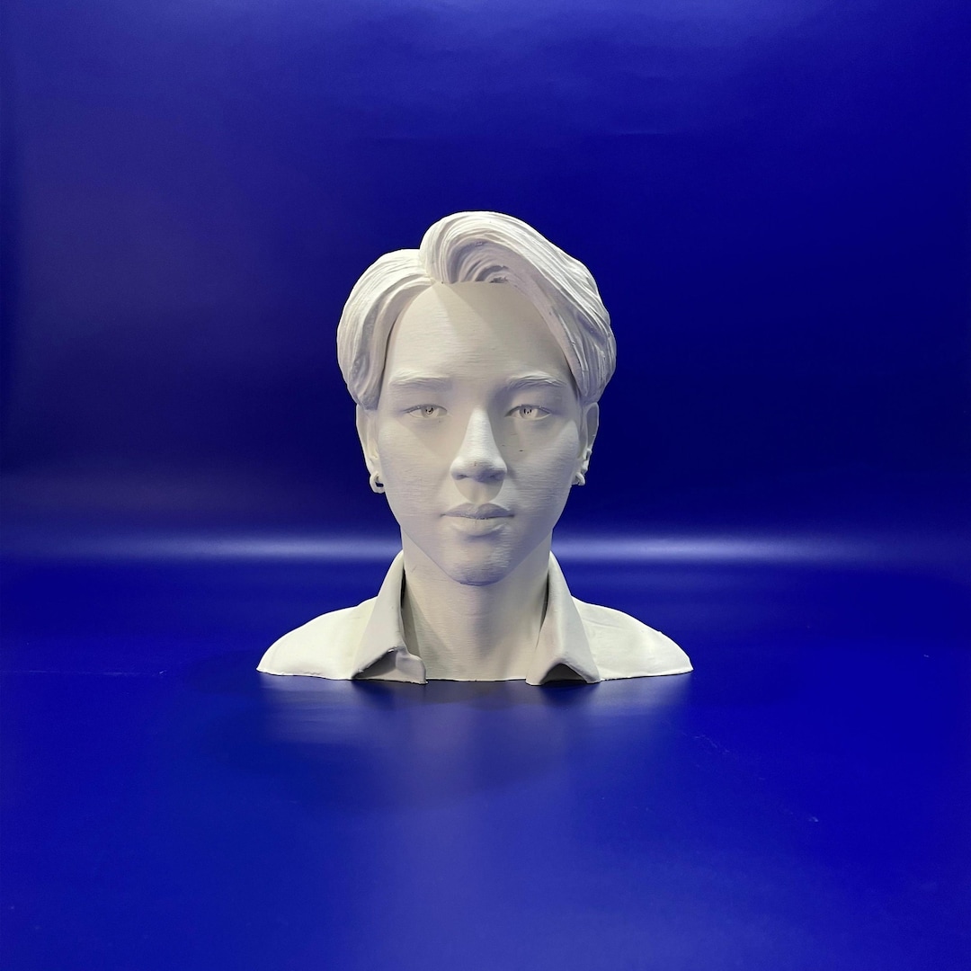 BTS 3D Sculpture Statue, BTS Bust Statue, 3D Printer Model, BTS 3D Bust ...