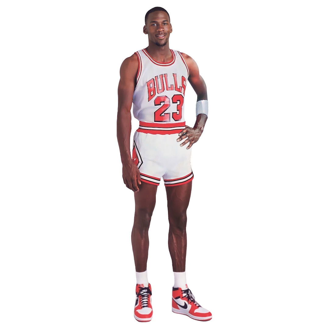Michael Jordan Life Size Cutout Plastic Model, Custom Cutout, Cardboard ...