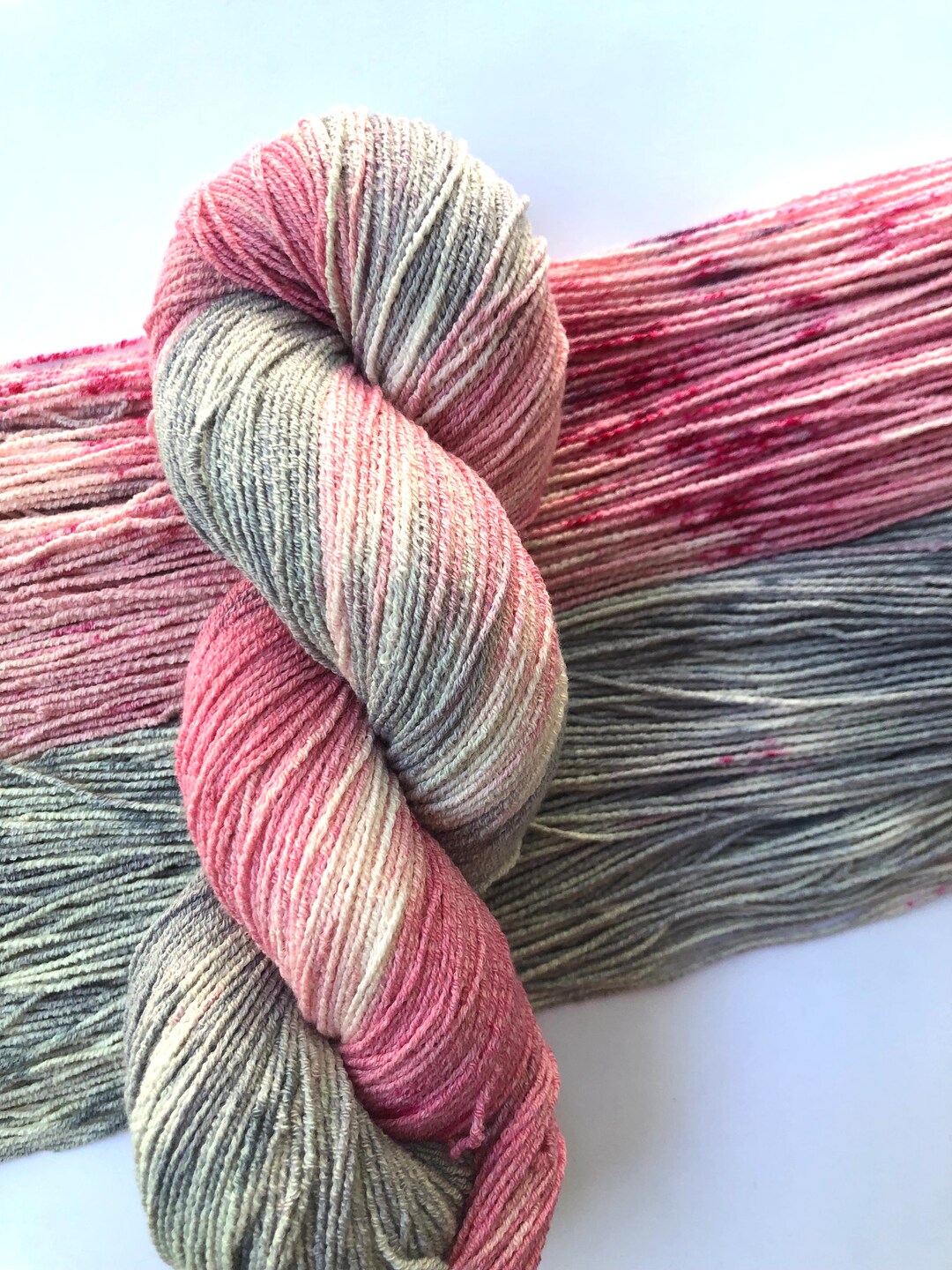 RAIN CHALK Plant-based Yarn for Socks Circular Sock Machine Hand Knit ...