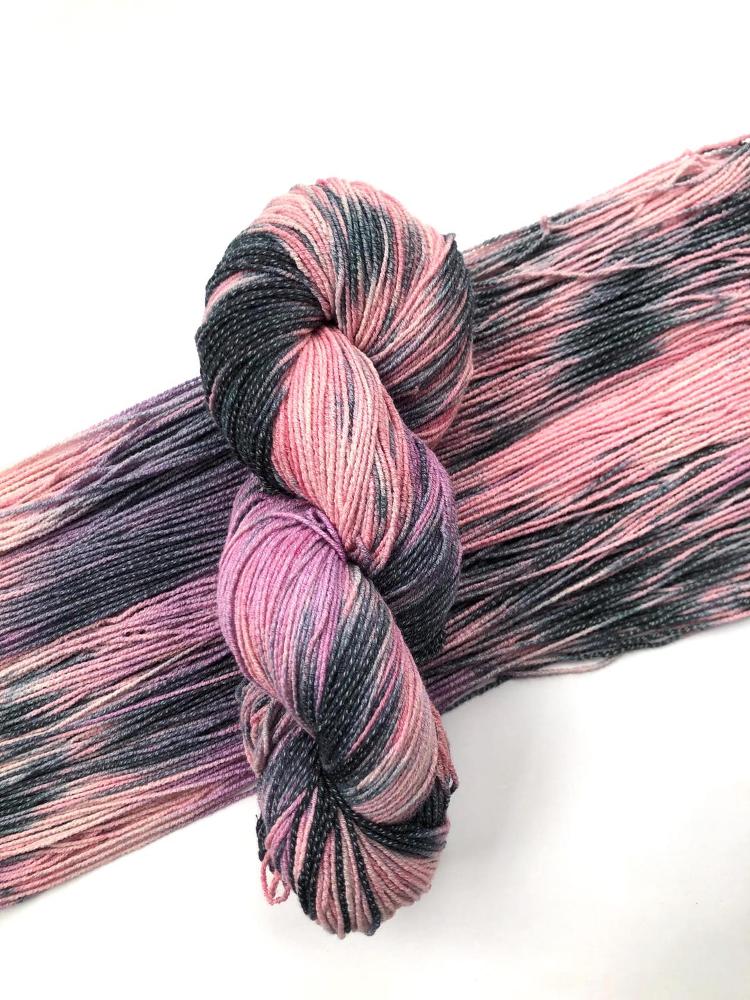 Cotton Yarns Some With Elastic Built in for Sock Makinghand Dyed Yarn ...