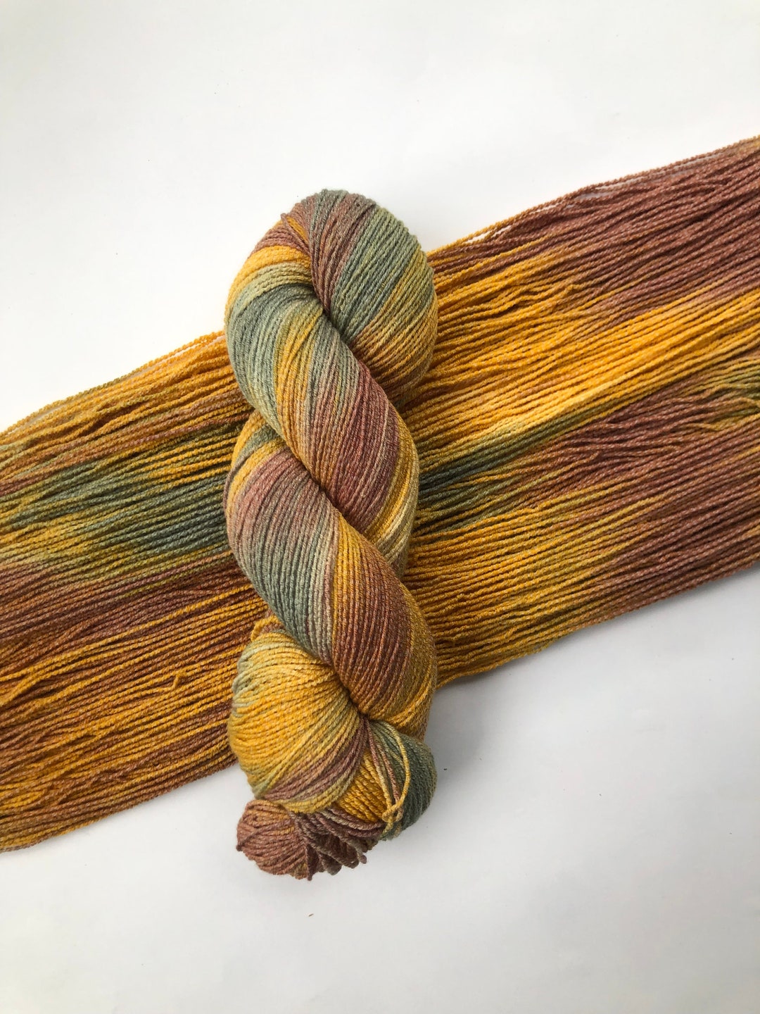 THICKET Cotton Elastic Based Yarn Hand-dyed Yarn Non-wool Yarn Hand ...