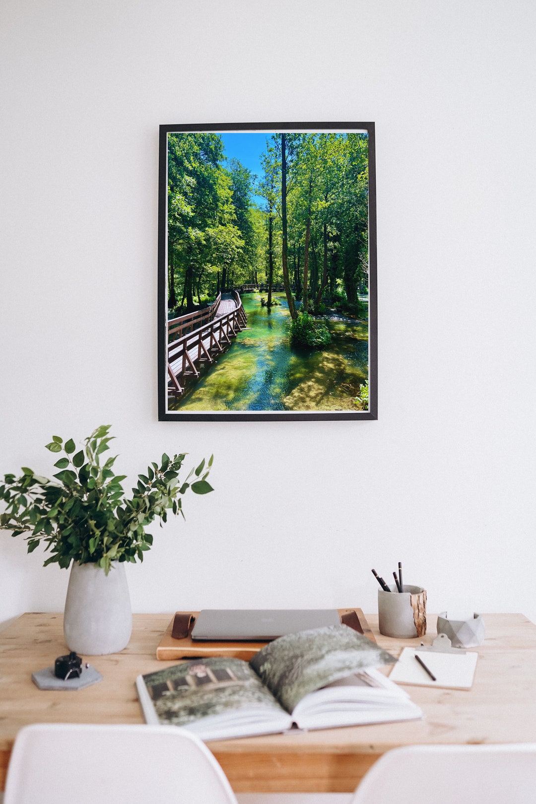 Green Forest Printable Photo Nature Digital Print Forest Photography ...