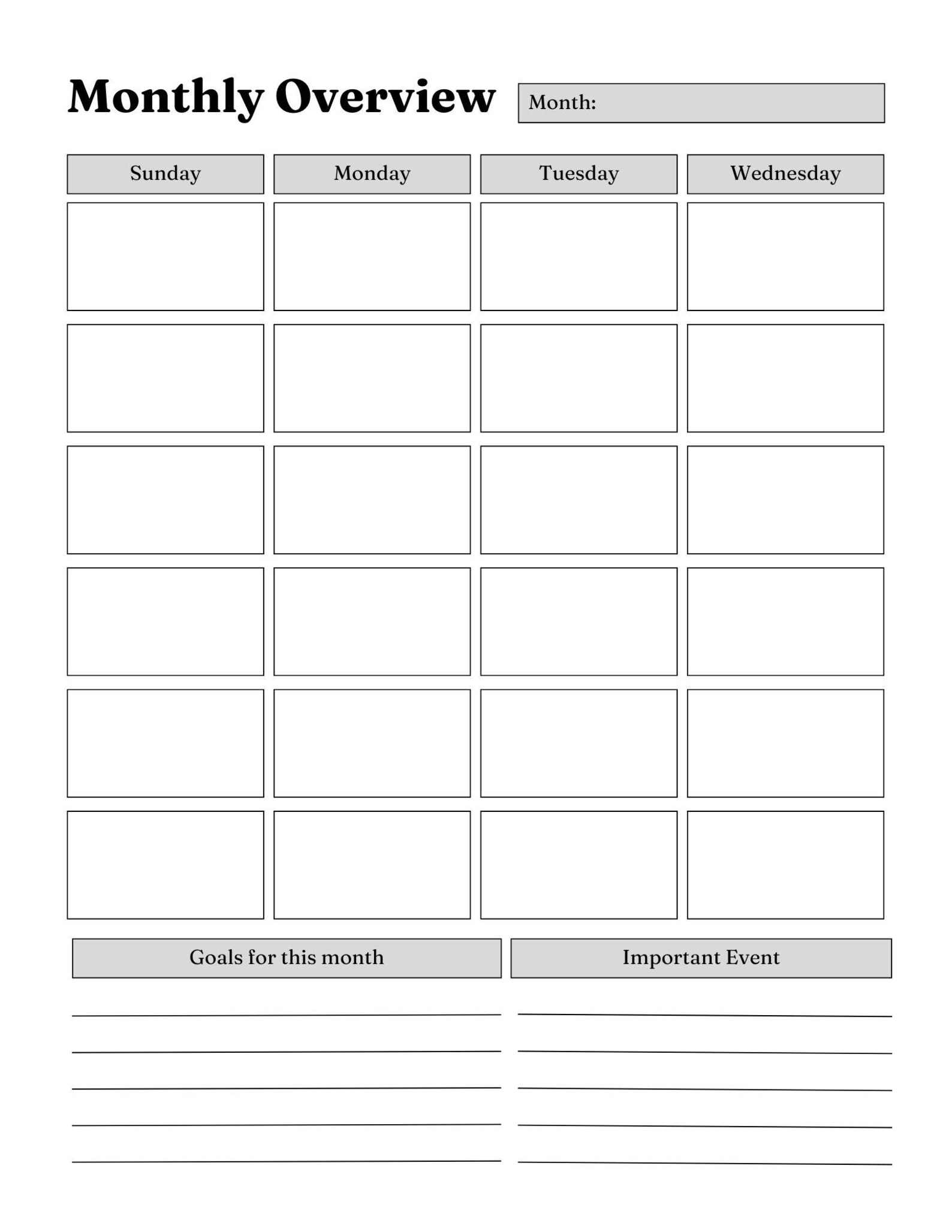 Social Media Post Planner | Content Calendar & Strategy Tracker ...