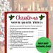Christmas Movie Quote Trivia Game: Printable Holiday Activity (digital ...