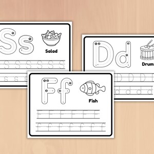 Alphabet Worksheets, Flashcards, Printable Preschool & Kindergarten ...