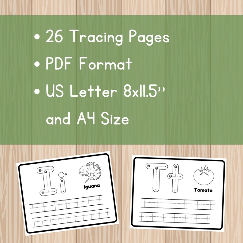 Alphabet Worksheets, Flashcards, Printable Preschool & Kindergarten ...