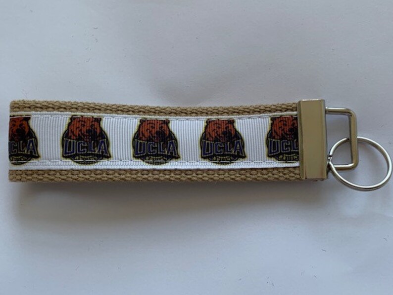 Preppy Fun Keychains Wristlet Key Fobs College Collegiate - Etsy