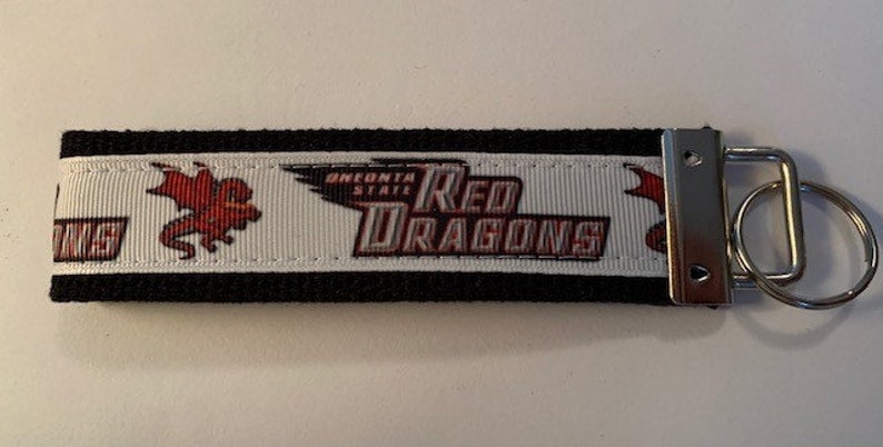 Preppy Fun Keychains Wristlet Key Fobs College Collegiate - Etsy