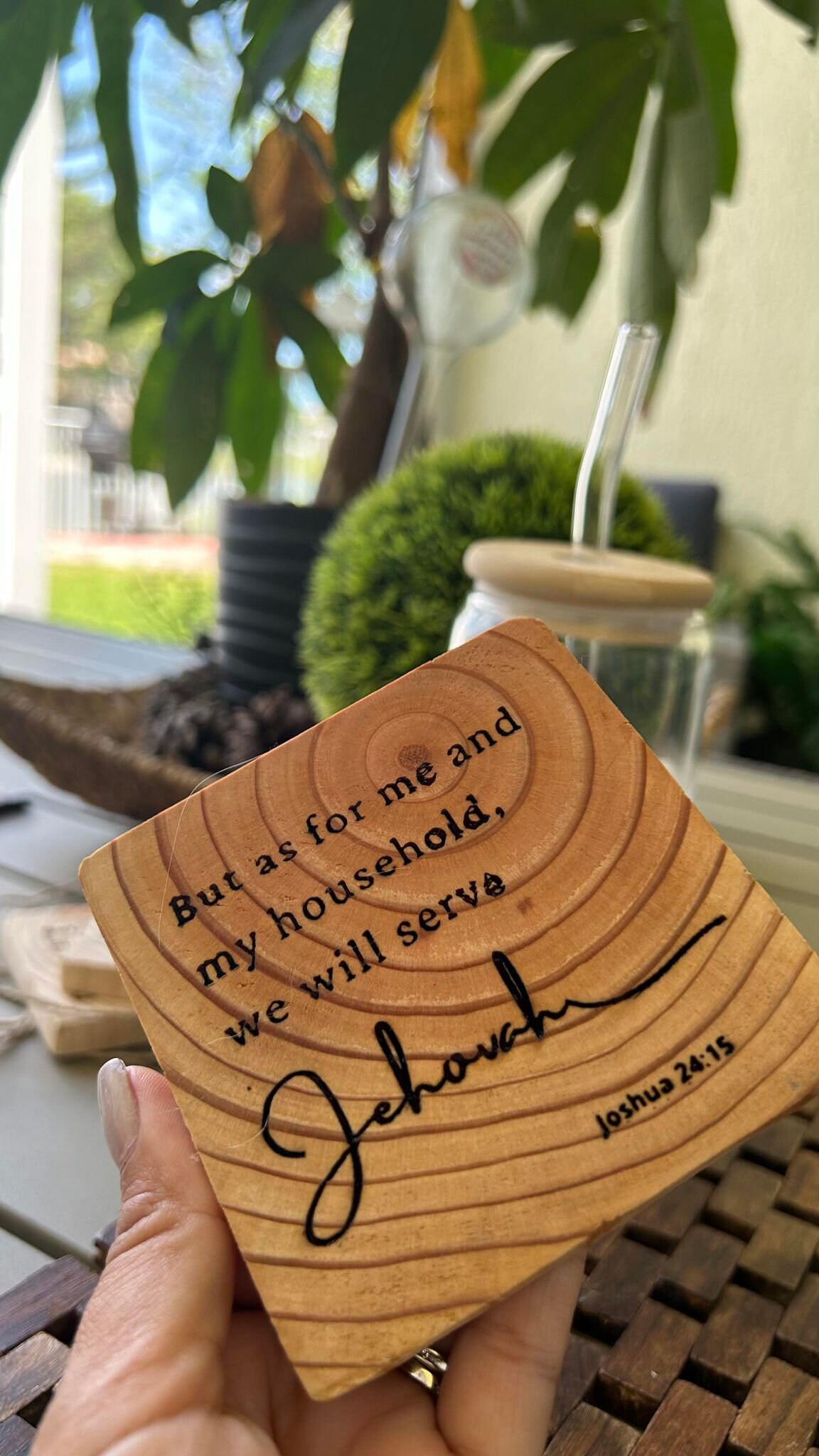 JW Gift Set Simple Modern Wood Engraved Design - Etsy