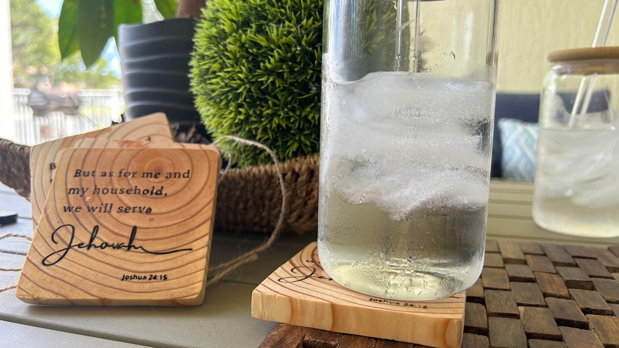 JW Gift Set~ Simple Modern Wood Engraved Design - Etsy