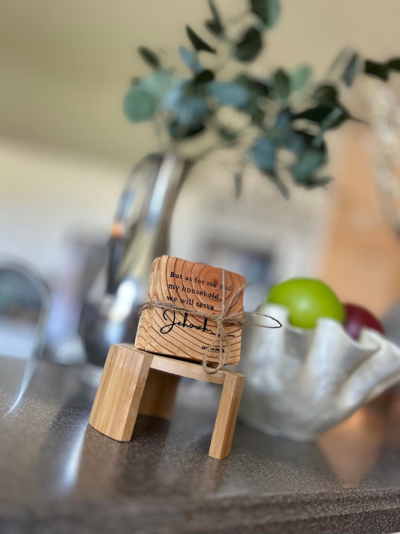 JW Gift Set~ Simple Modern Wood Engraved Design - Etsy