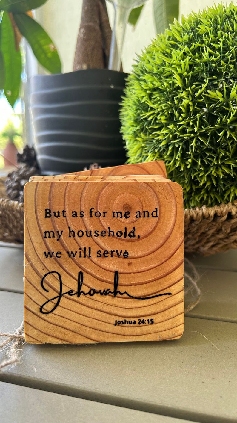 JW Gift Set~ Simple Modern Wood Engraved Design - Etsy