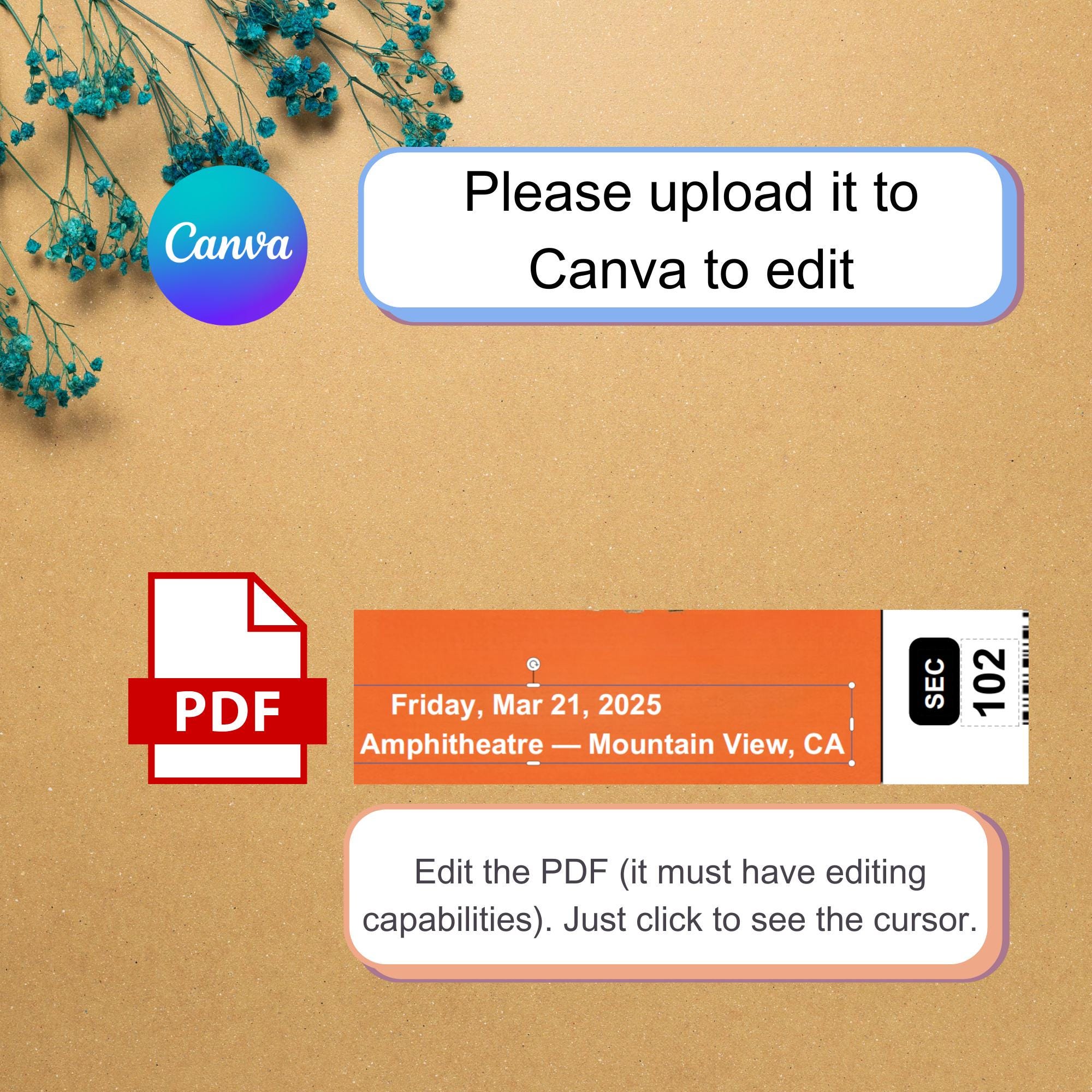 Editable Katy Perry the Lifetimes Tour Souvenir Ticket , Keepsake ...