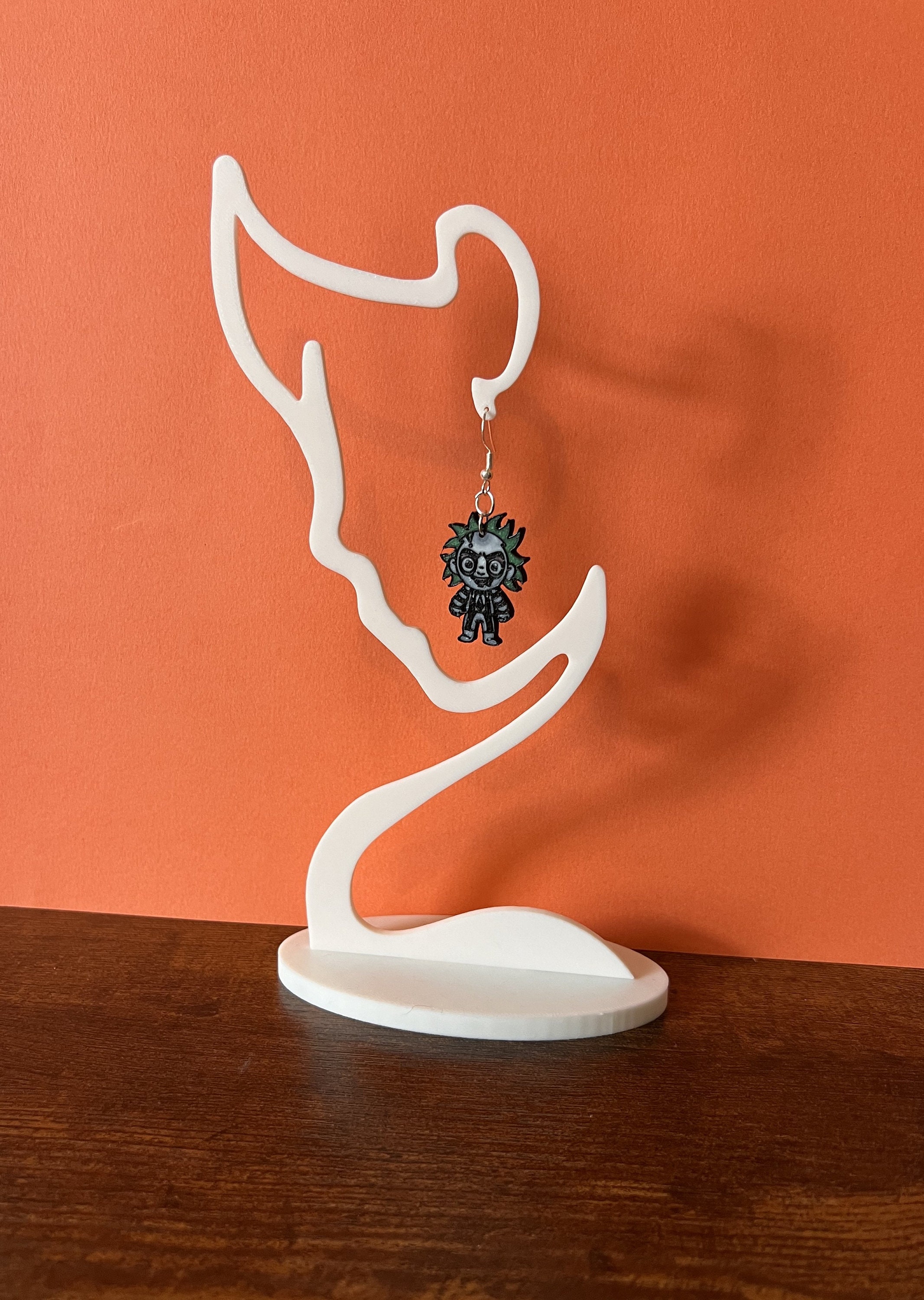 Scream Ghostface Beetlejuice Horror Character Earrings Halloween - Etsy