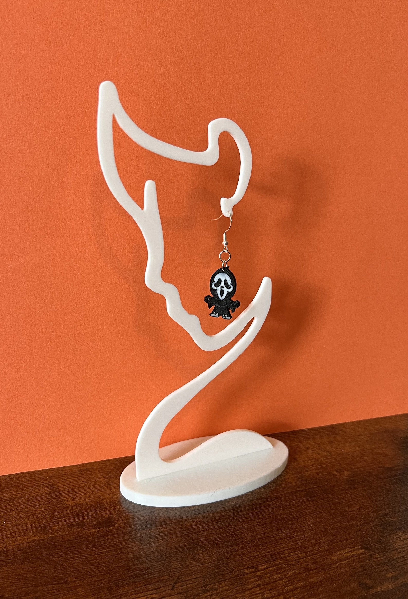 Scream Ghostface Beetlejuice Horror Character Earrings Halloween - Etsy