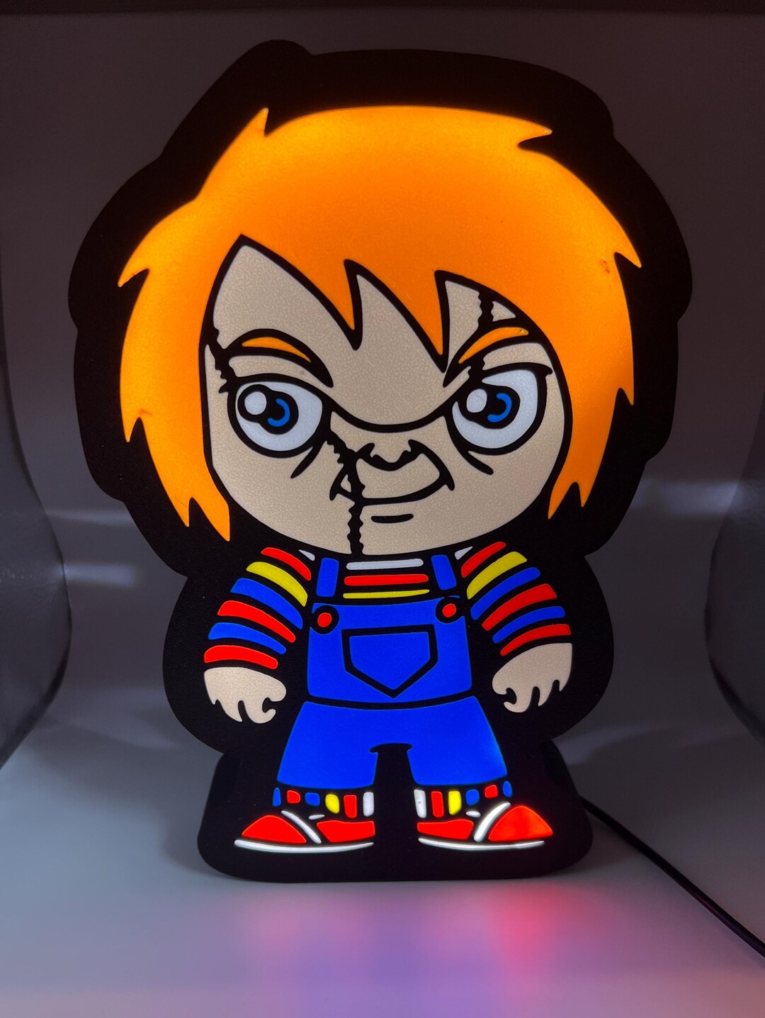 Chucky Child’s Play Lightbox Lamp - Etsy