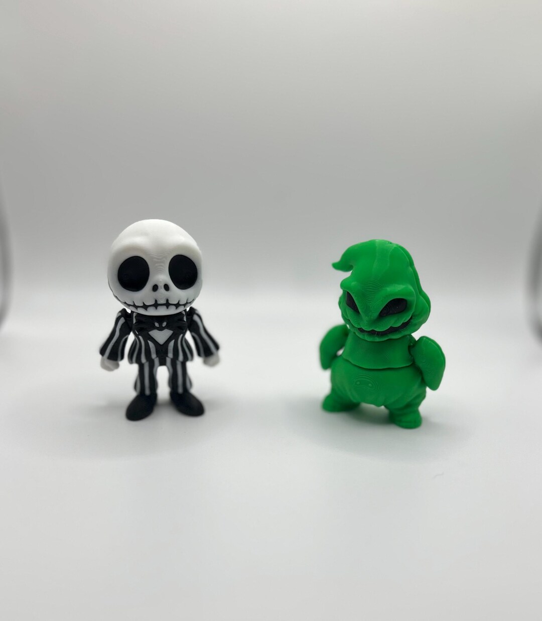 Miniature Nightmare Before Christmas Figures Flexi Jack Oogie Boogie - Etsy