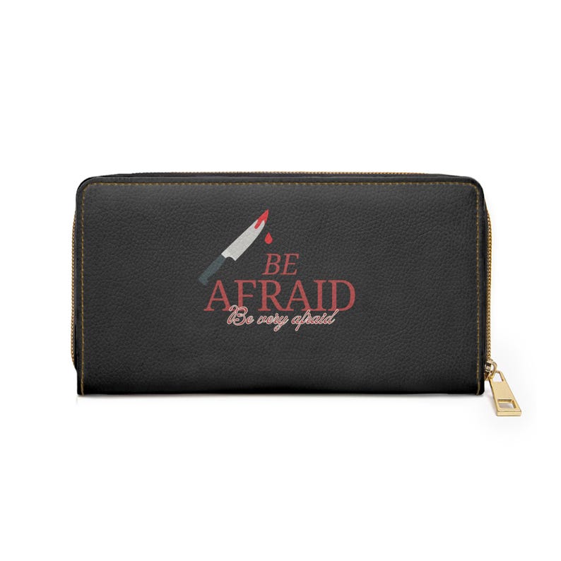 80's Horror Collage Zipper Wallet - Etsy