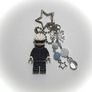 Lego Jujutsu Kaisen JJK Keychains |anime Merch |satoru Gojo |geto ...