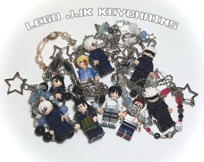 Lego Jujutsu Kaisen JJK Keychains |anime Merch |satoru Gojo |geto ...