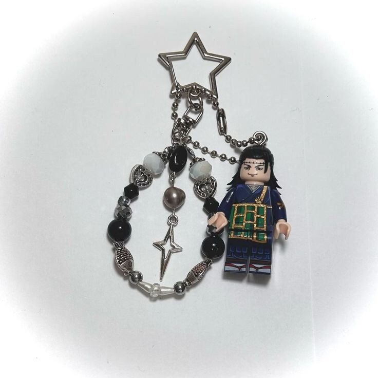 Lego Jujutsu Kaisen JJK Keychains anime Merch satoru Gojo geto Suguru ...