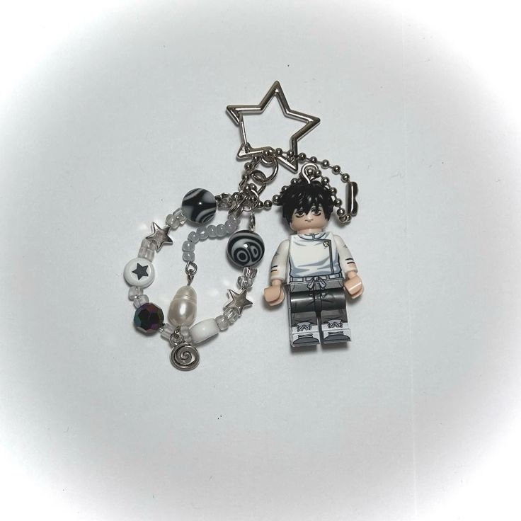 Lego Jujutsu Kaisen JJK Keychains anime Merch satoru Gojo geto Suguru ...