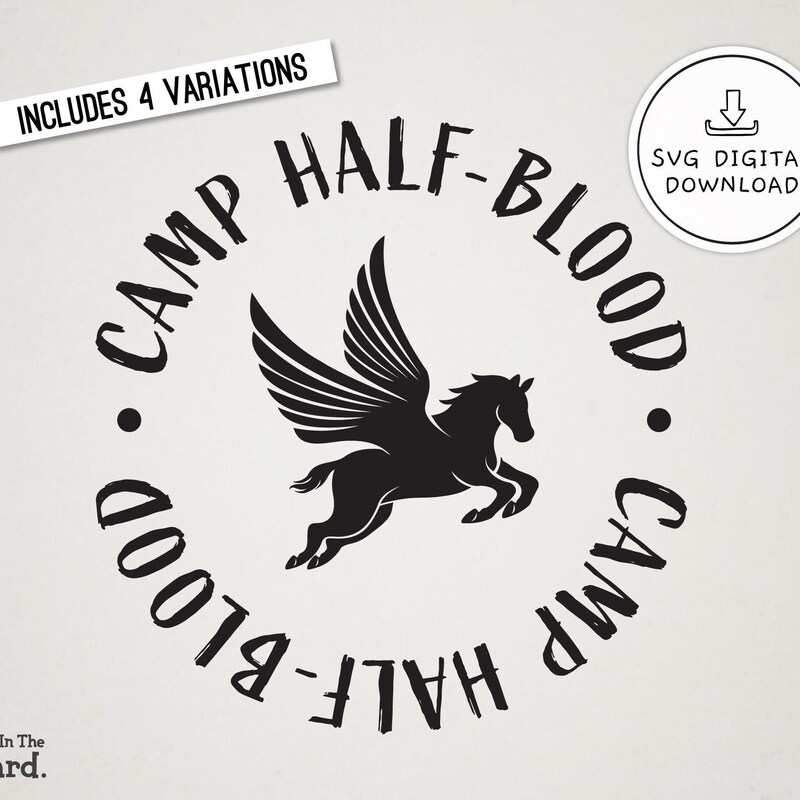 Camp Half Blood Logo - Etsy