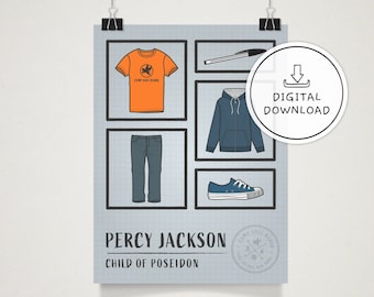 Camp Half-blood/percy Jackson Digital Design - Etsy